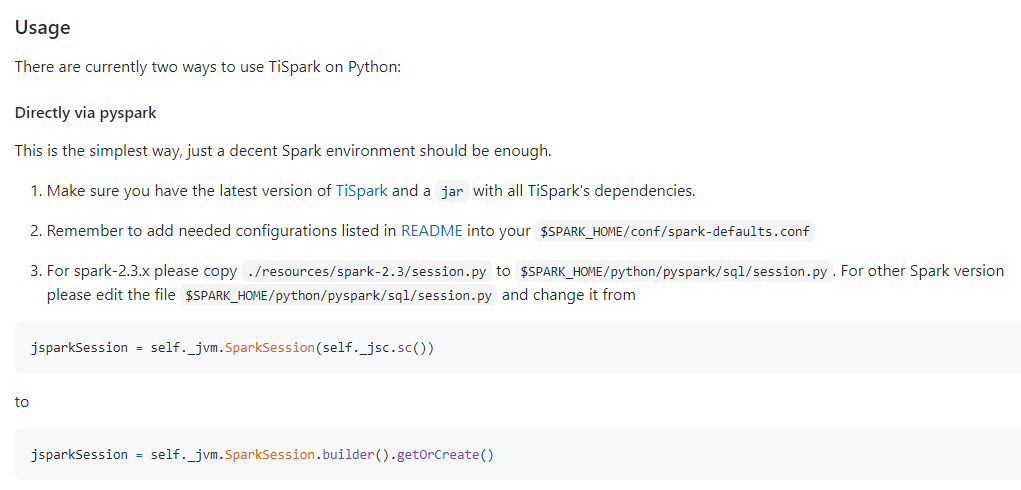 使用docker-compose部署tidb,在使用pyspark和pytispark时报错 - TiDB 的问答社区